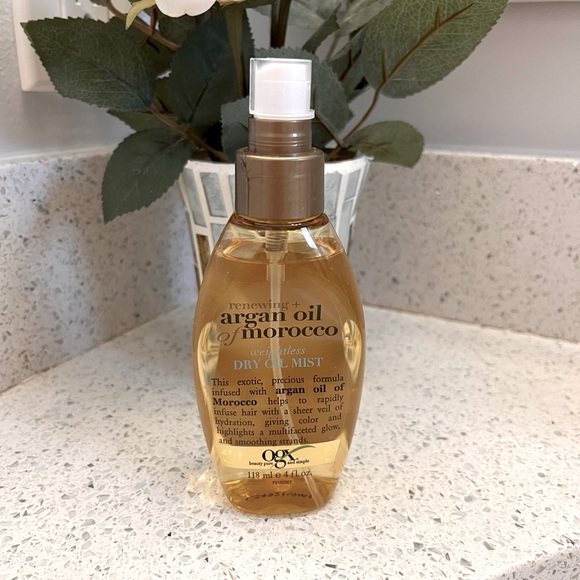 OGX | Hair | Ogx Renewing Argan Oil Of Morocco Weightless Dry Oil Hair ...